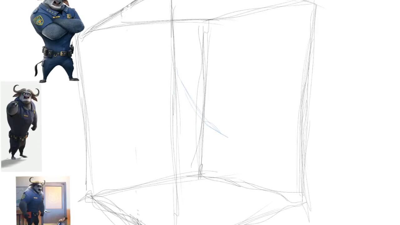 Stuck with fat Chief Bogo in an elevator - YouTube