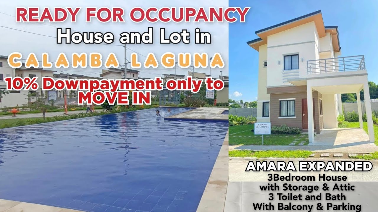 Ready for Occupancy House and Lot in Calamba Laguna | Near SM CALAMBA ...