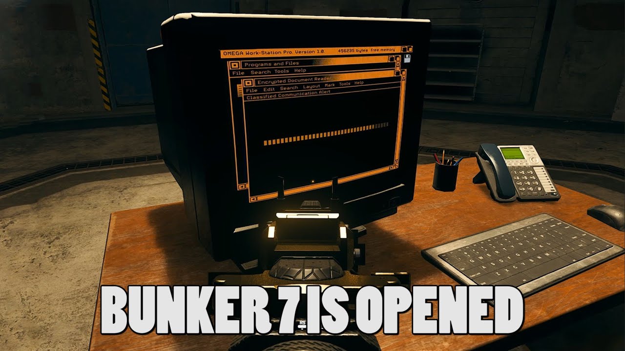 Bunker 7 Is Opened Youtube