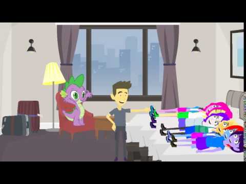 Logan Jones tickle and kiss the mane six's bare feet and spike watched ...