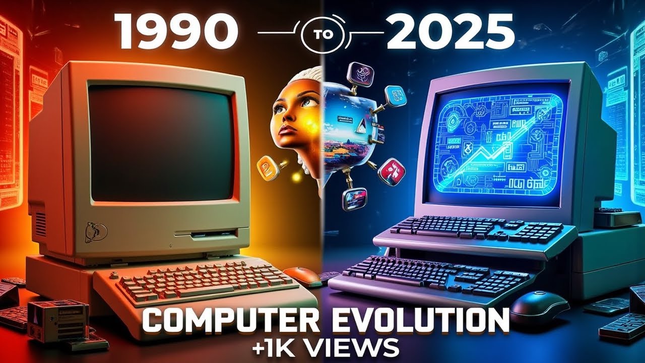 The Journey of Computers from 1990 to 2025 💻 ️🚀 - YouTube