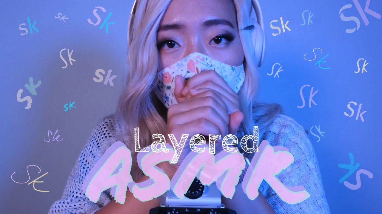ASMR Layered Sk sk sk Mouth Sounds| Whispering Tingly Triggers - YouTube