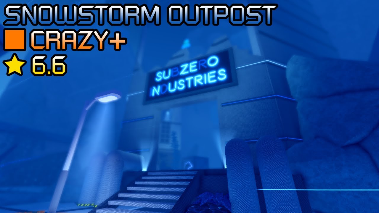 Roblox: FE2 Community Maps - Snowstorm Outpost (Mid-High Crazy+) - YouTube