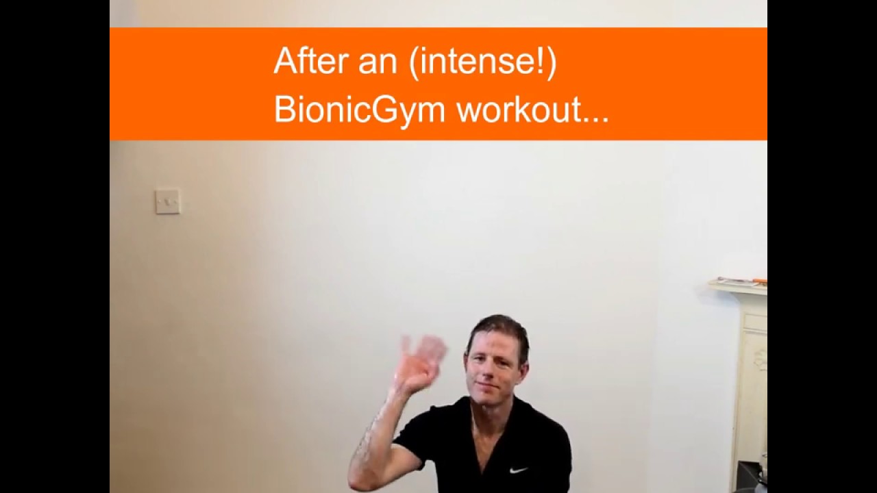 After an intense BionicGym workout - YouTube