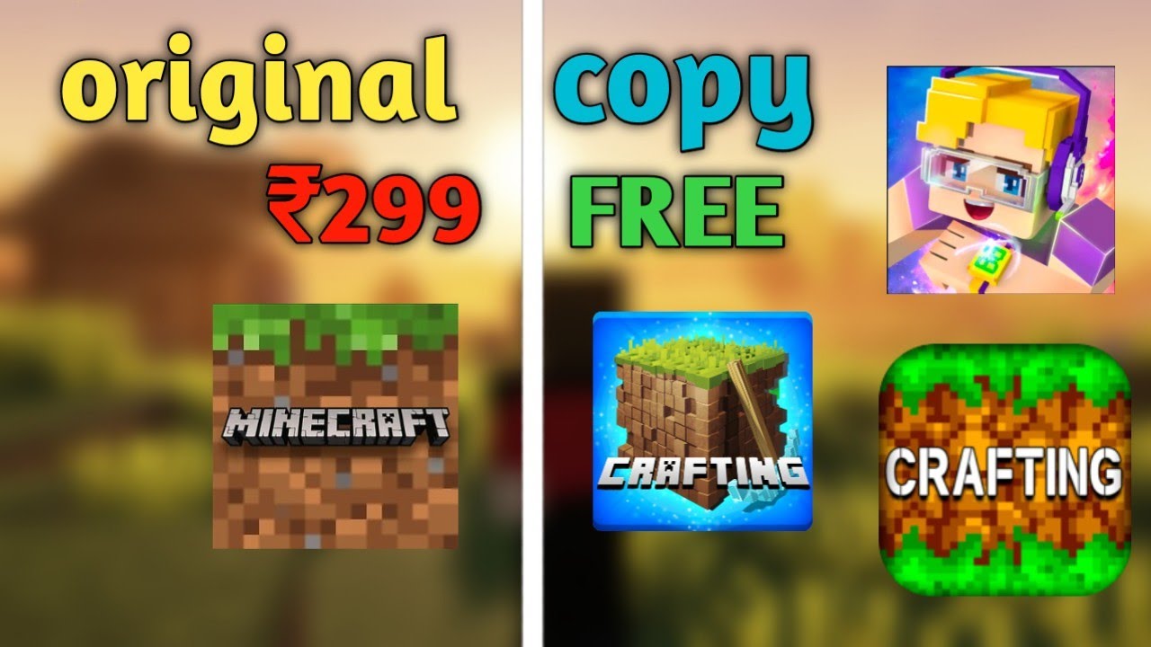 Game like Minecraft in mobile for free - YouTube