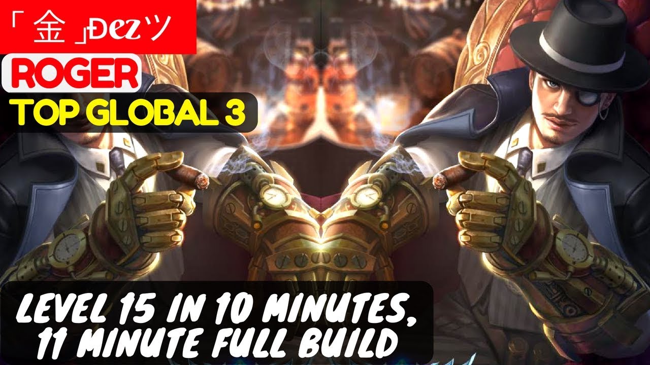 Level 15 In 10 Minutes, 11 Minute Full Build [Top Global 3 Roger] | 「 金 ...