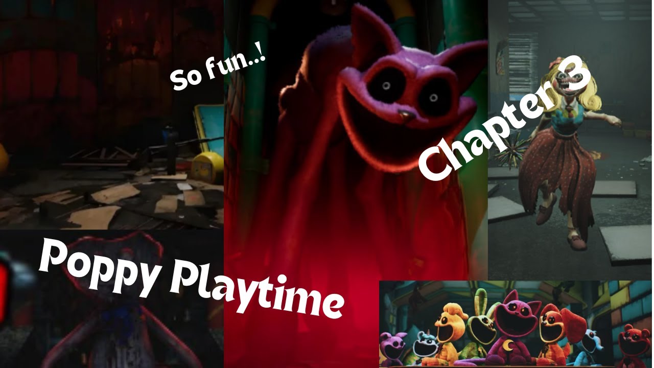 Poppy Playtime Chapter 3 - No Commentary (Part 1) - YouTube