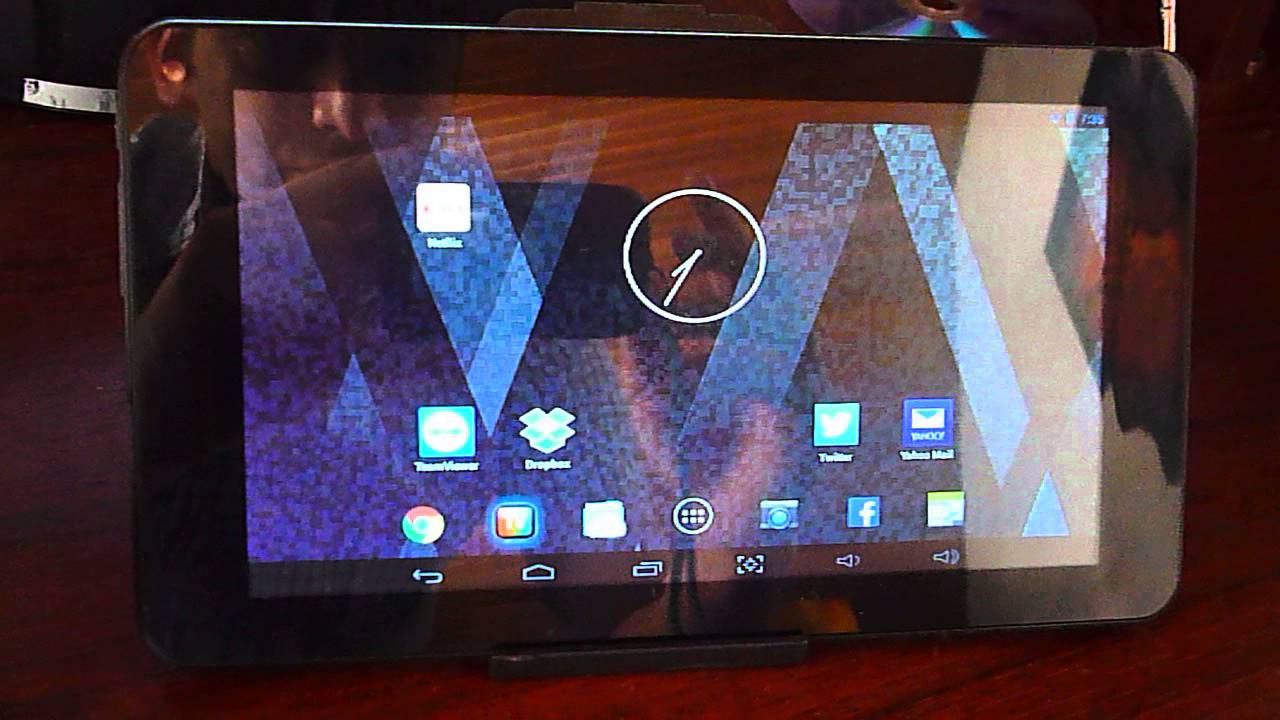 Tablet TDT Con Television Tv Digital Tdt2 - YouTube