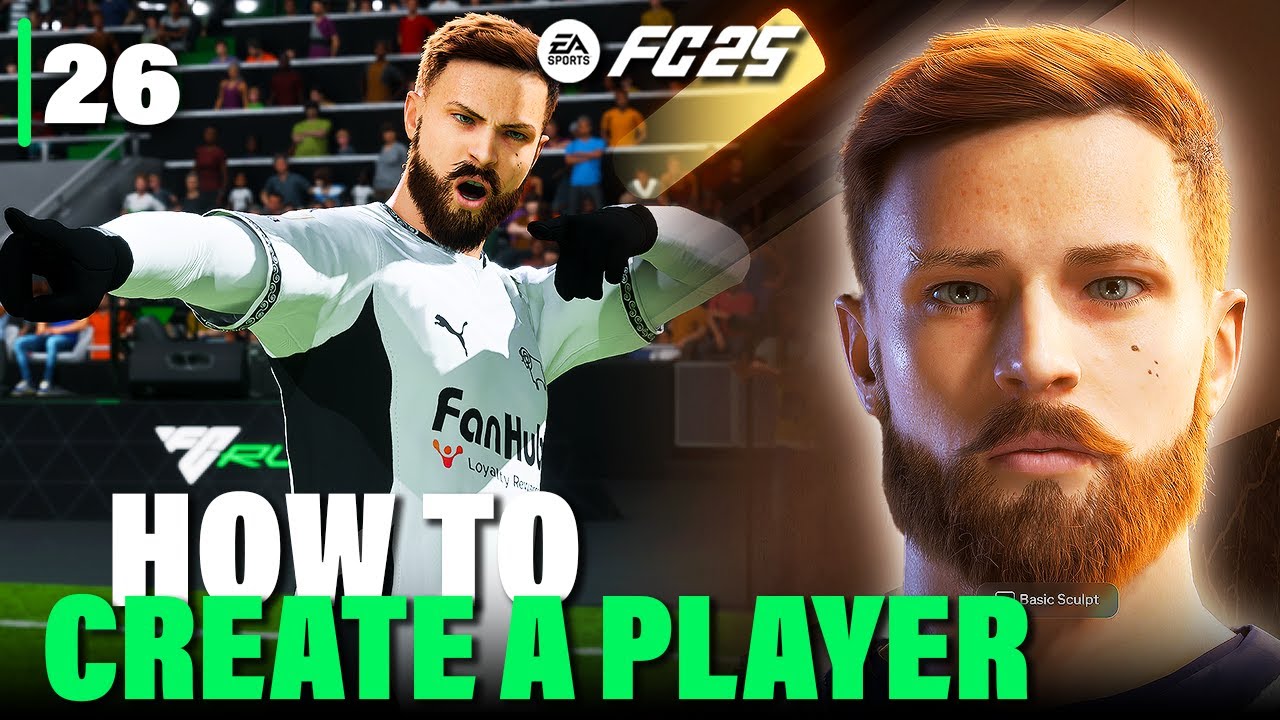 FC 25 | How to Create A Good Looking Player #26 [] IRISH [] DANIEL ...