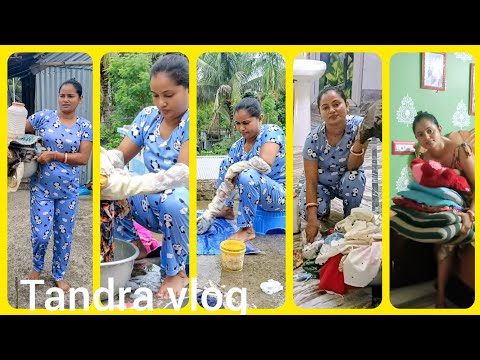 Washing vlog । মা,রা হয়তো এরকমই হয়। এই ড্রেসটা আমার বর আমাকে সারপ্রাইজ দিয়েছে। Tandra vlog 