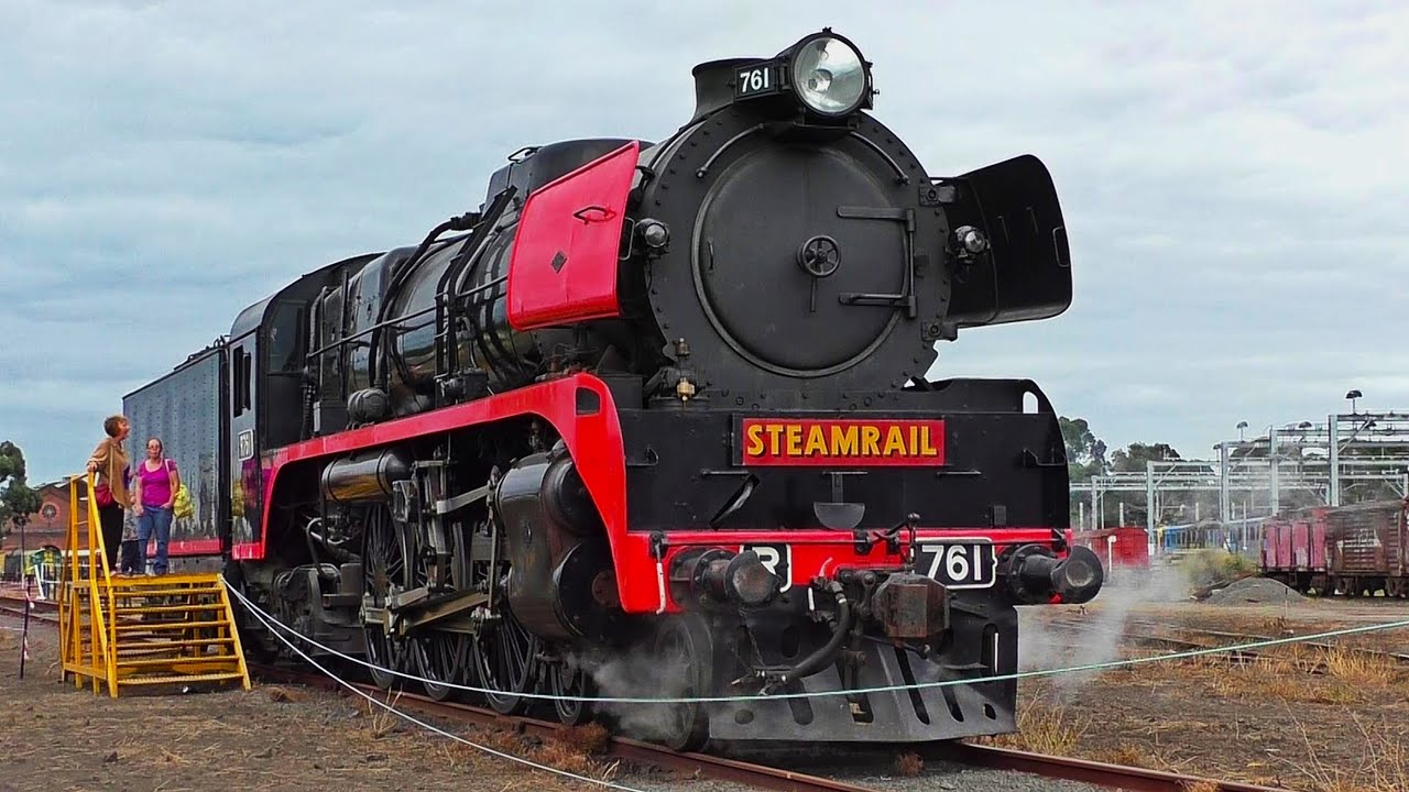 Steamrail Victoria Open Day - 2016 - YouTube