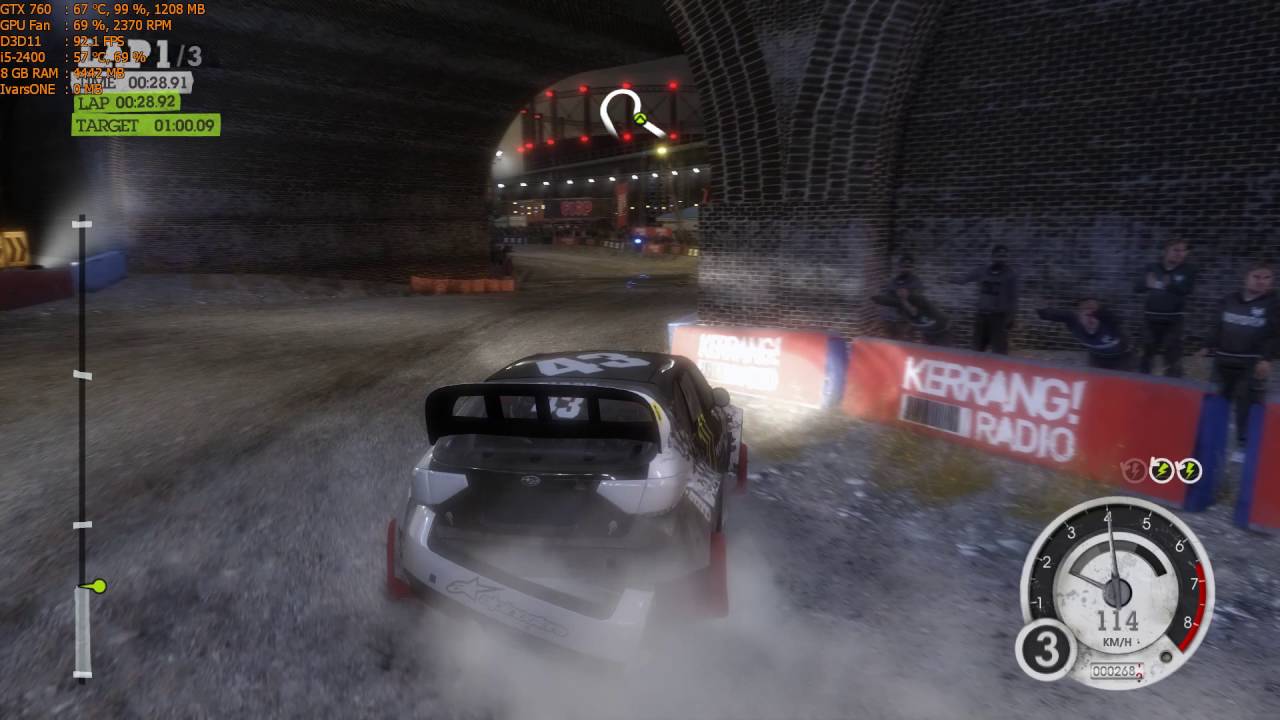 Colin McRae Dirt 2 Walkthrough Part 103 - "London: Timed Throwdown" - YouTube