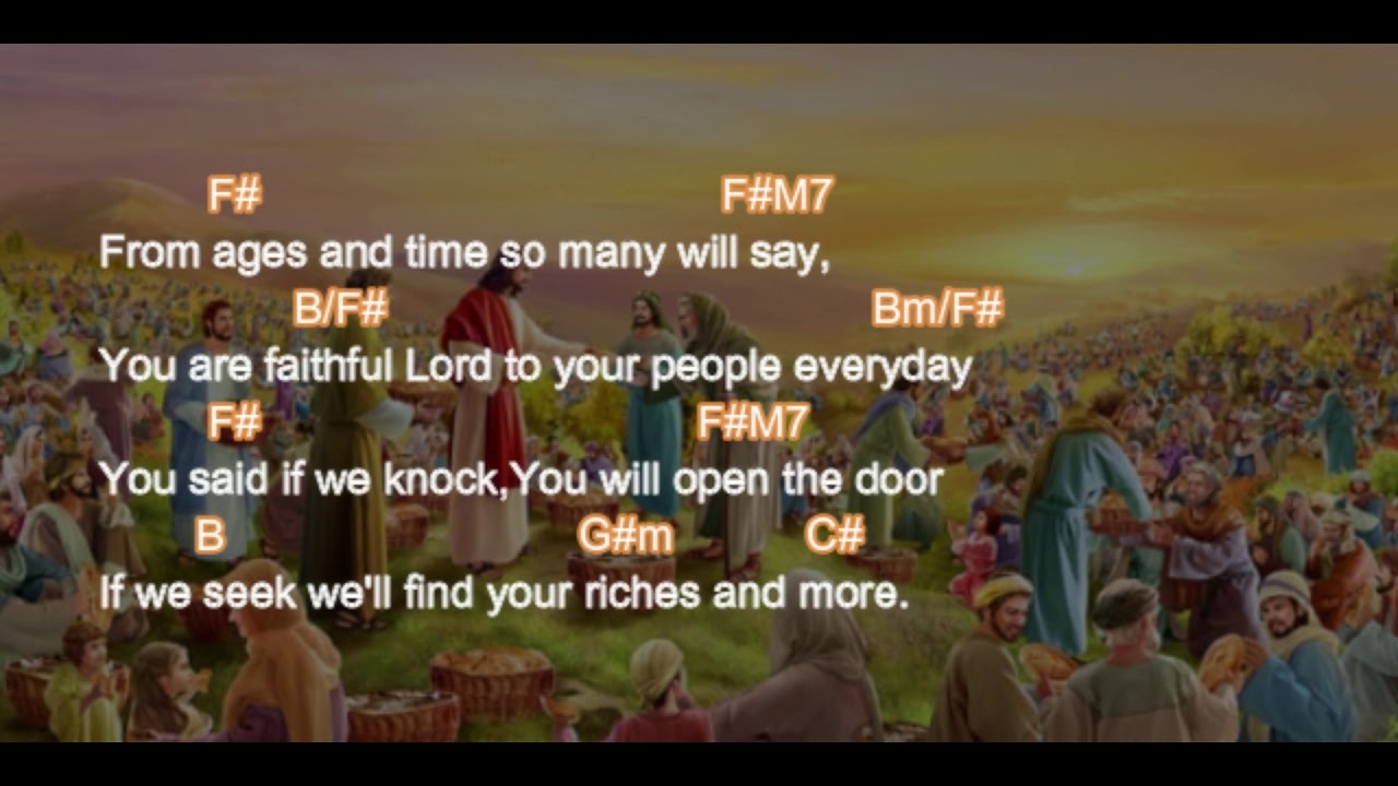 BLESSER OF BLESSINGS lyrics & chords - YouTube