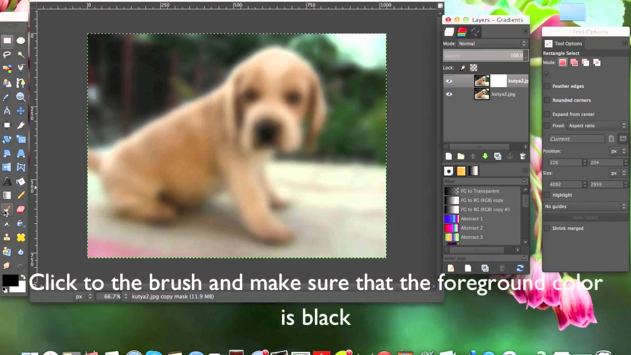 Gimp Exercise 2 - YouTube