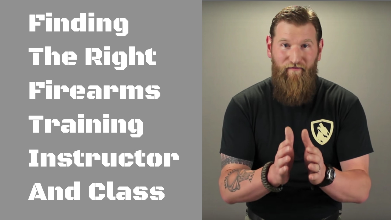 Firearms Instructor | Finding the Right Instructor - YouTube