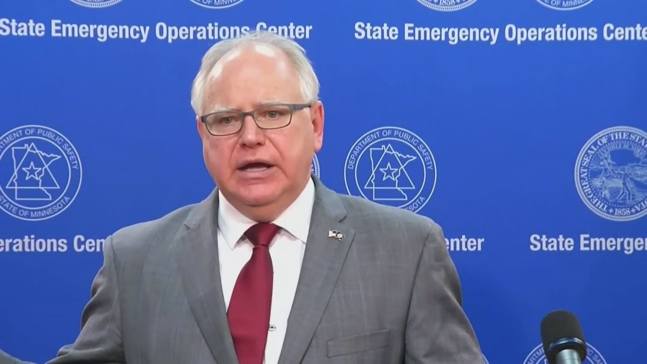 Gov. Tim Walz Extends Stay-At-Home Order Until May 18 - YouTube