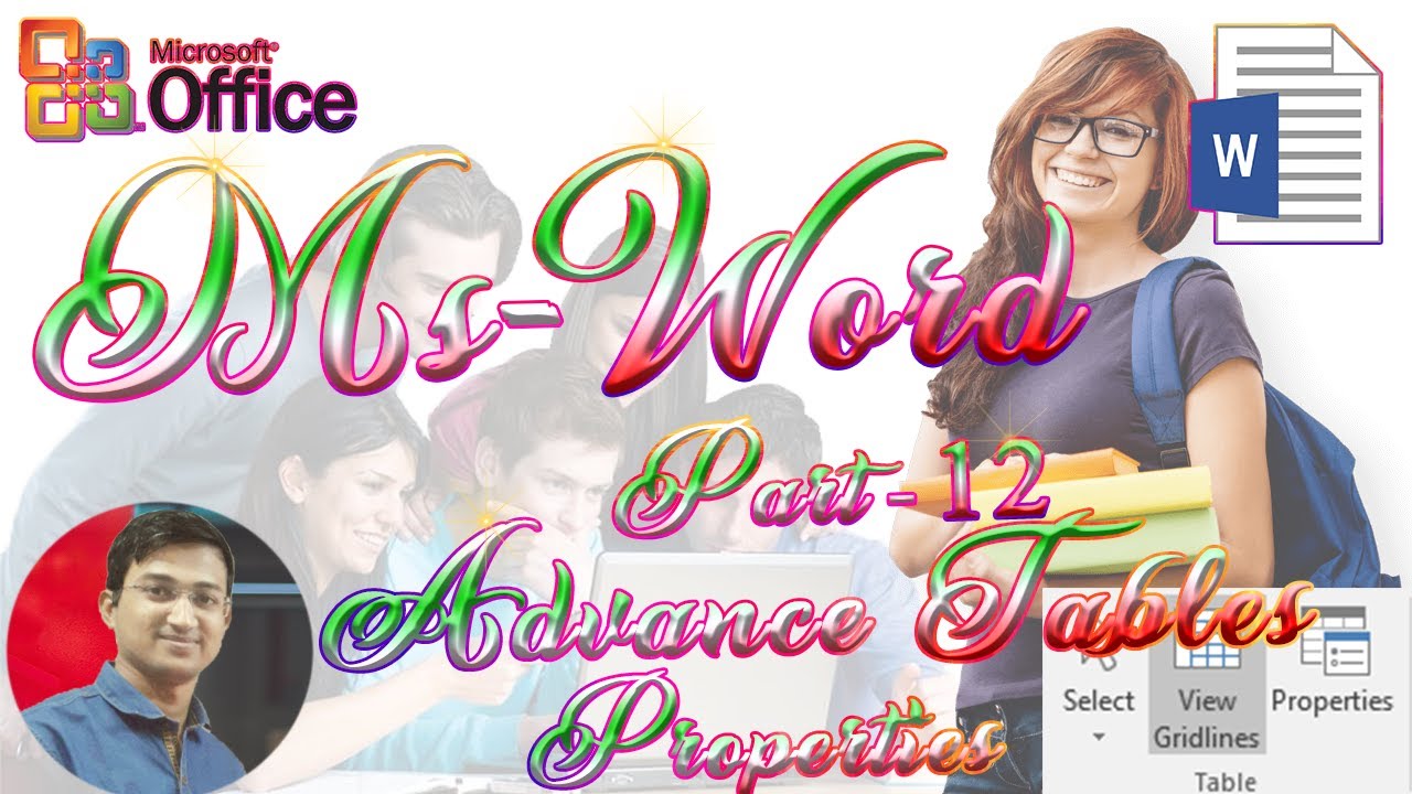 Table Properties In Ms Word Ms Word Part 12 Layout Tab In Ms Word table-properties-in-ms-word-ms-word-part-12-layout-tab-in-ms-word