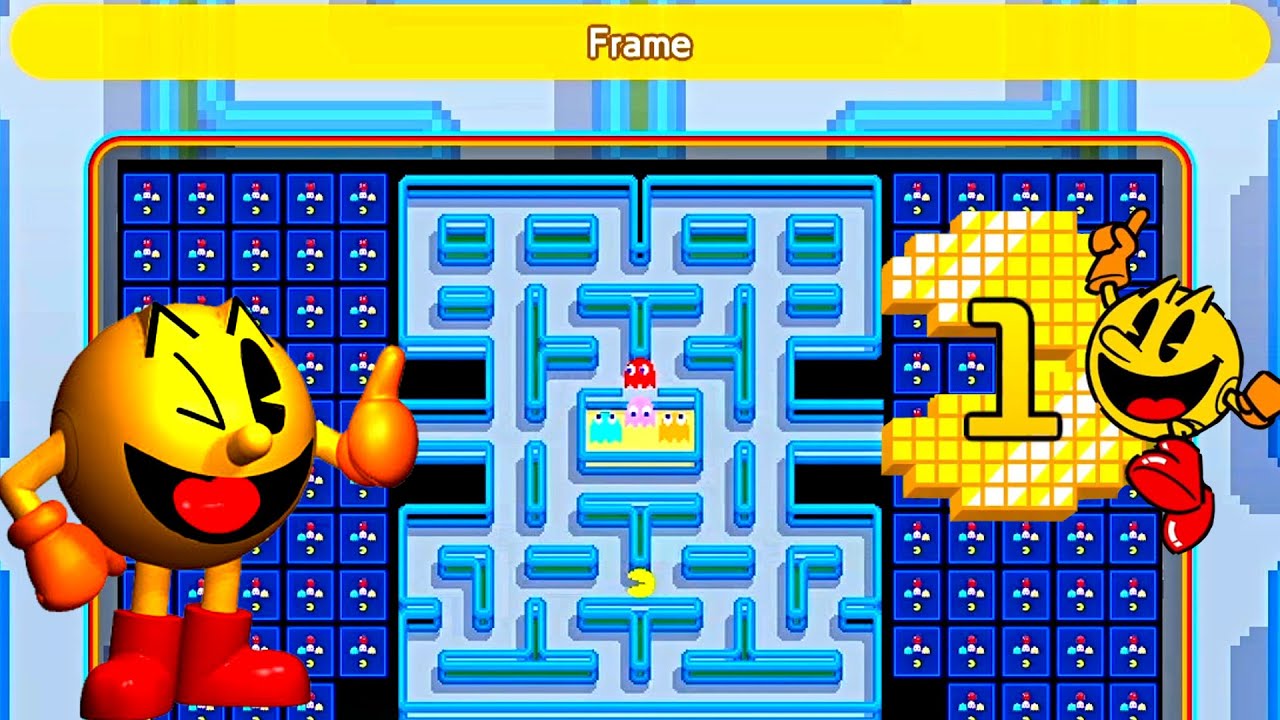 PAC-MAN 99 🍒 First Place Victory Win 🍒 Frame Design #4 - YouTube