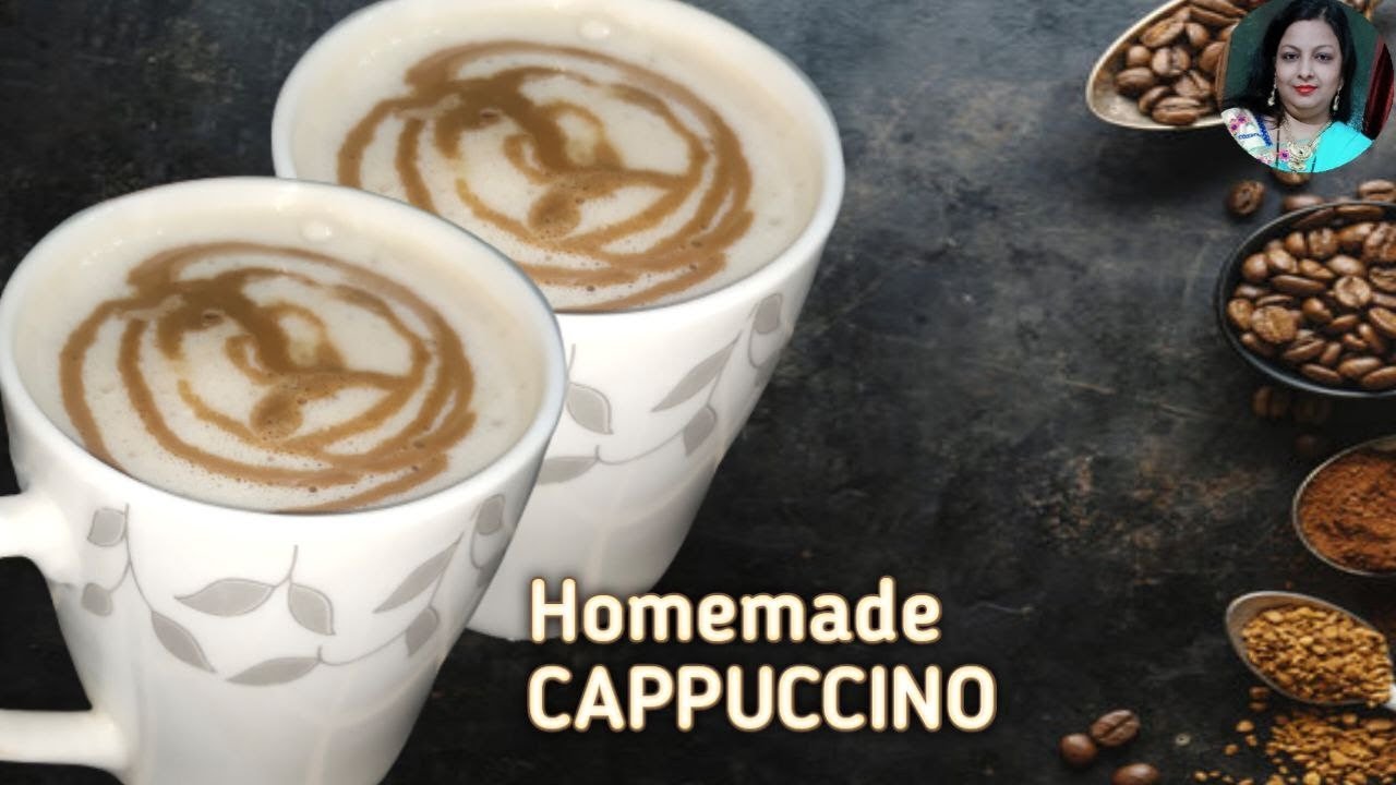 Homemade Cappuccino Coffee Recipe | Only 3 ingredients Coffee Recipe ...