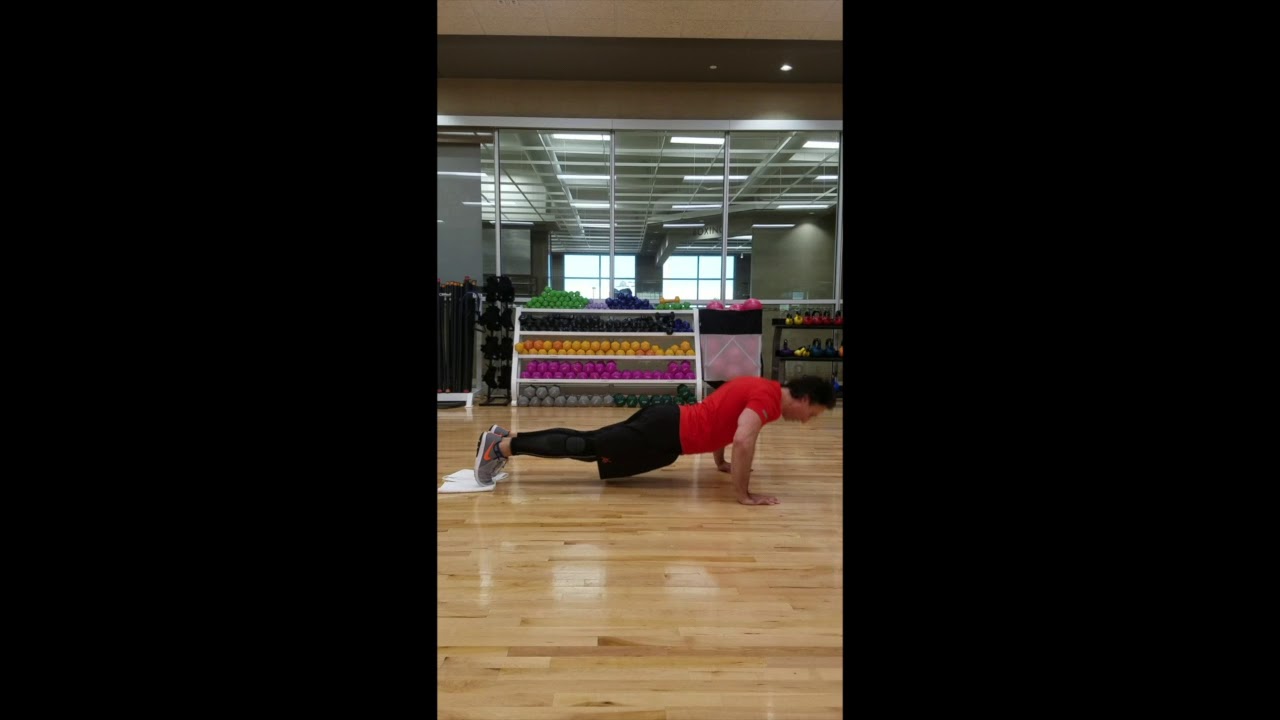 Push ups on sliders - YouTube