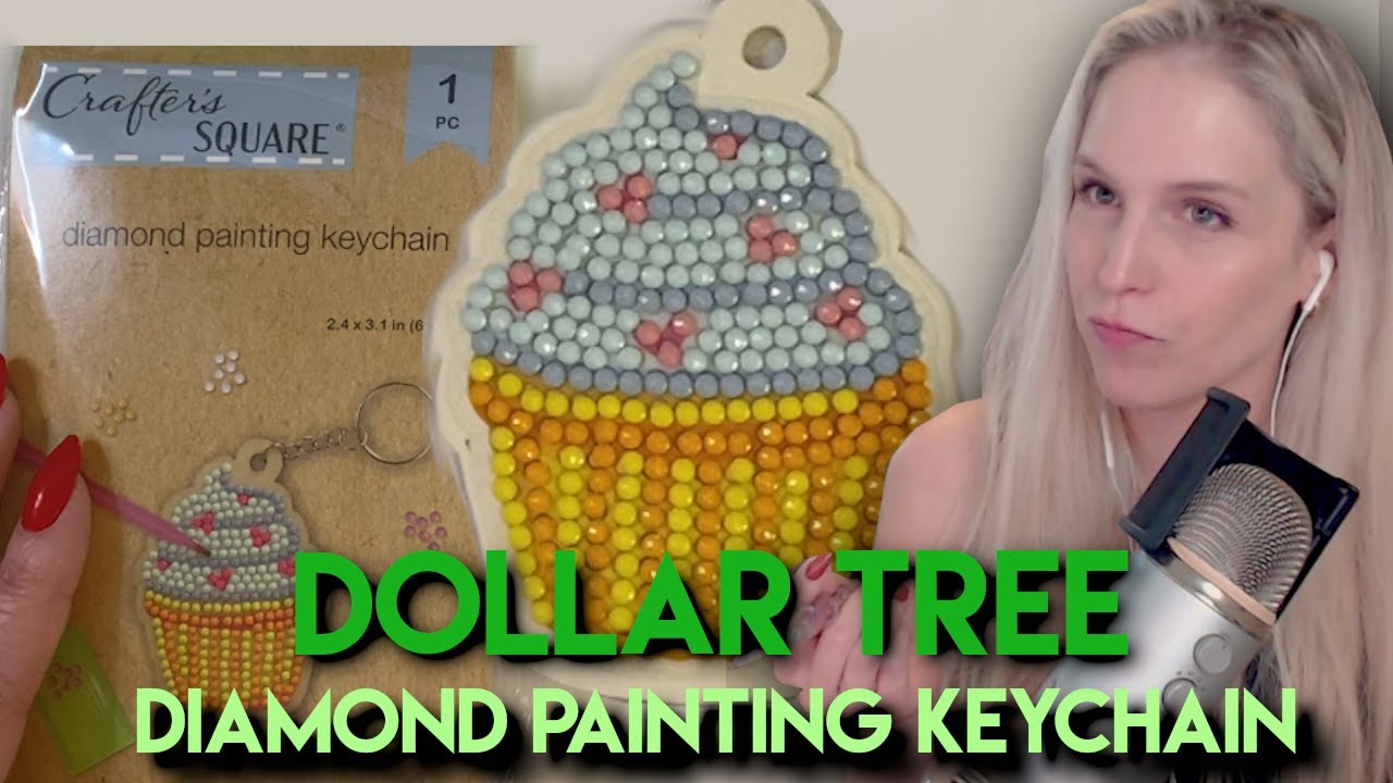 Wip and Chat | Testing Dollar Tree's Diamond Painting Keychain Quality ...