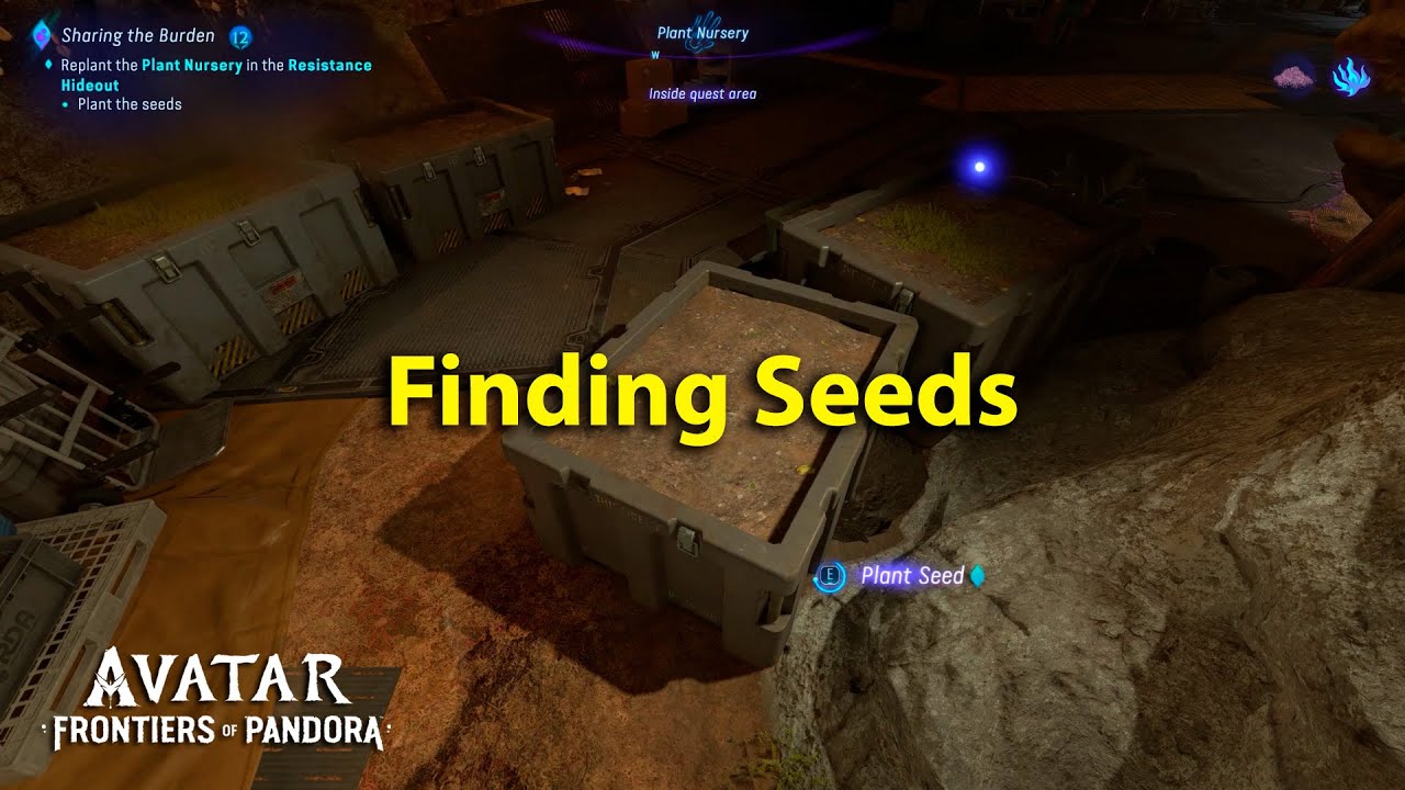Finding the Seeds - Avatar: Frontiers of Pandora - Alex's Nursery - YouTube