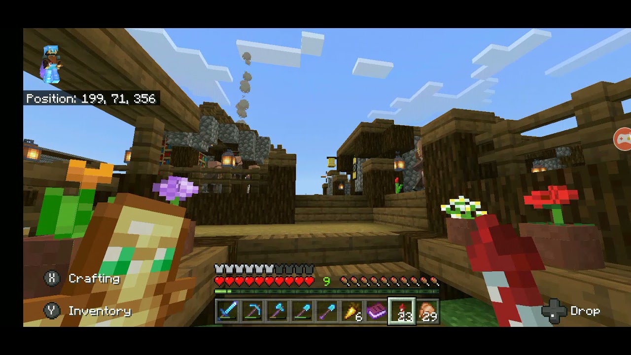 sly the miner world on minecraft tour - YouTube