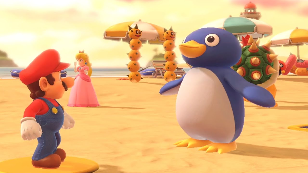 Super Mario Party: Challenge Road (Salty Sea) - YouTube