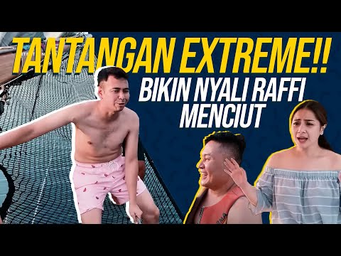 GILA! RAFFI AJAK SEMUANYA LOMPAT DARI TITIK PALING TINGGI SAMPE NAGITA PANIK BANGET!