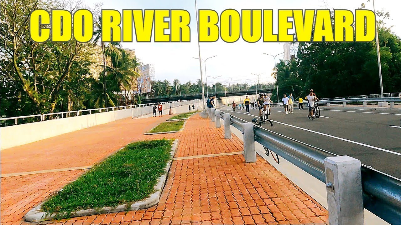 Come with me for a walk through the CDO river boulevard - YouTube