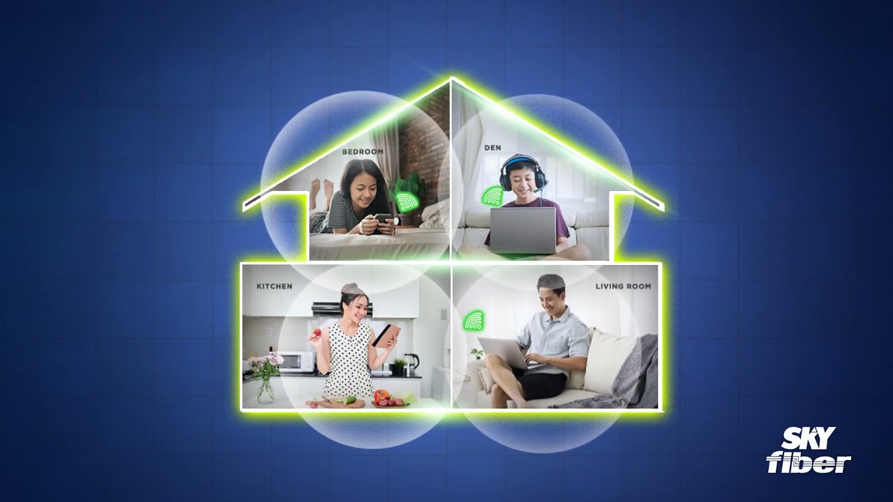 Level-up your WiFi Coverage with SKY Fiber Mesh! - YouTube