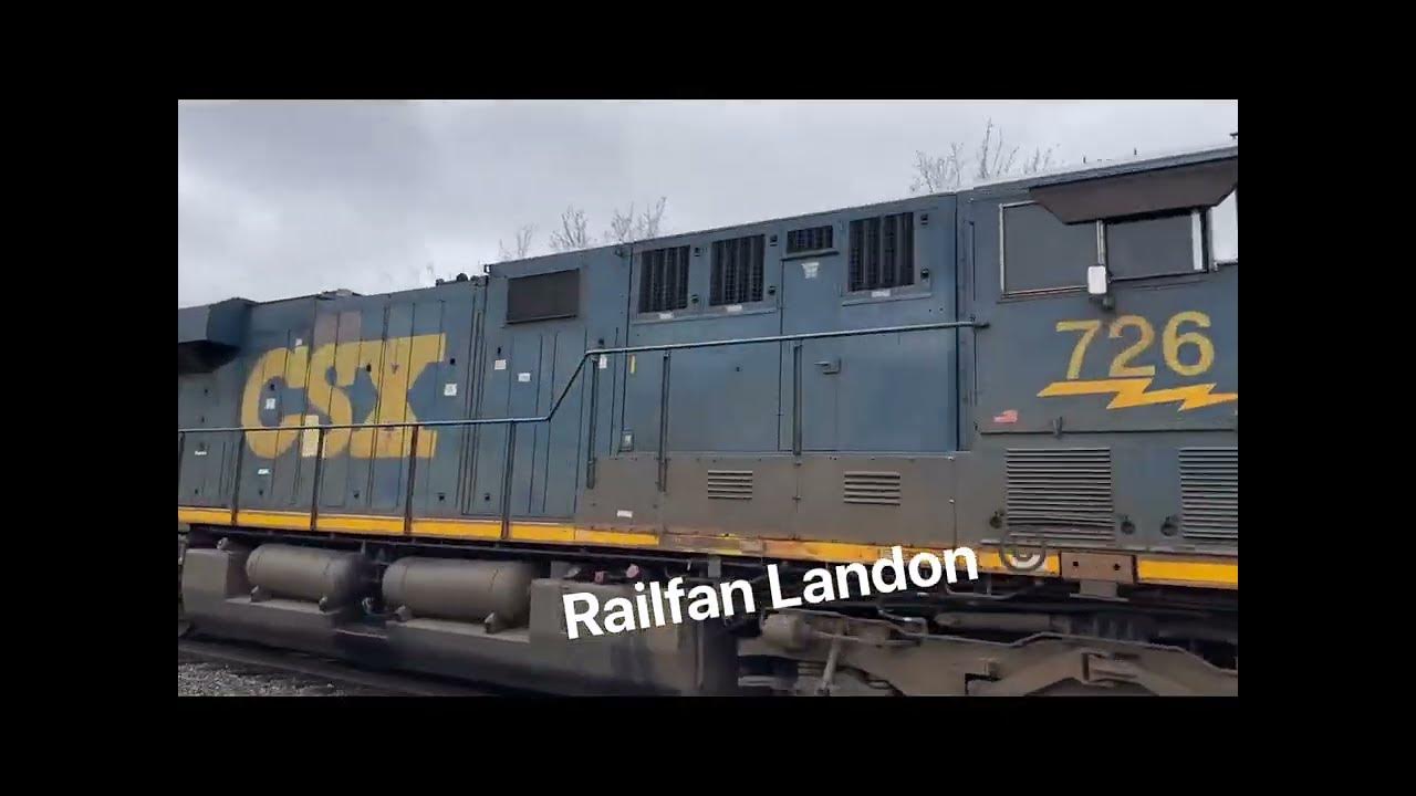 CSX M326 Holland Michigan 4/1/23 - YouTube
