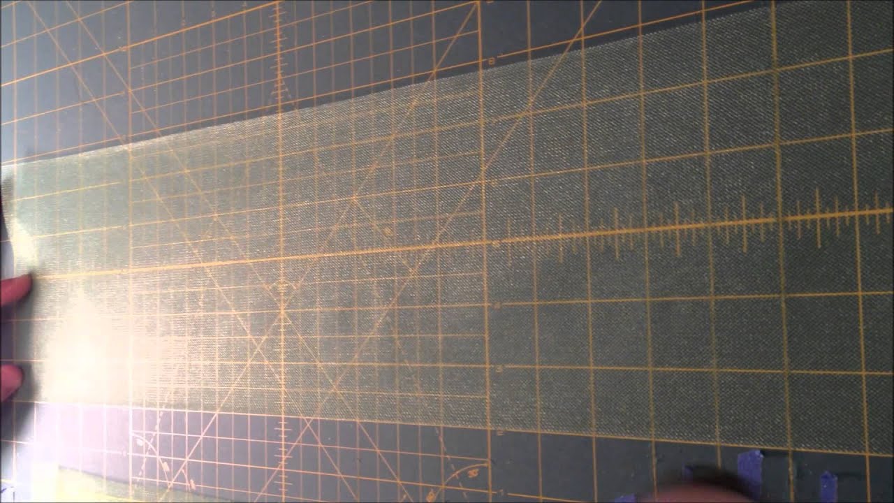 Hand cutting tulle for the tutu - YouTube