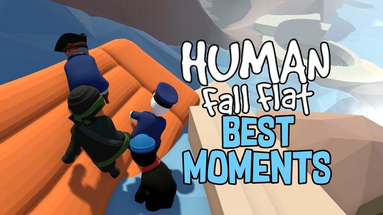 Water World - Human: Fall Flat Multiplayer - Best Moments - YouTube