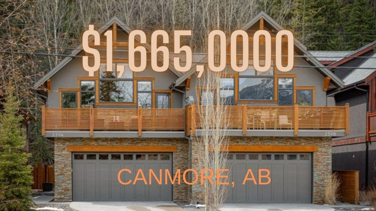 Inside this GORGEOUS Canmore home, 2 minutes to the Bow River path ...