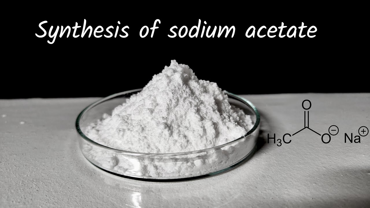 How to make Sodium Acetate (Sodium Ethanoate) - YouTube