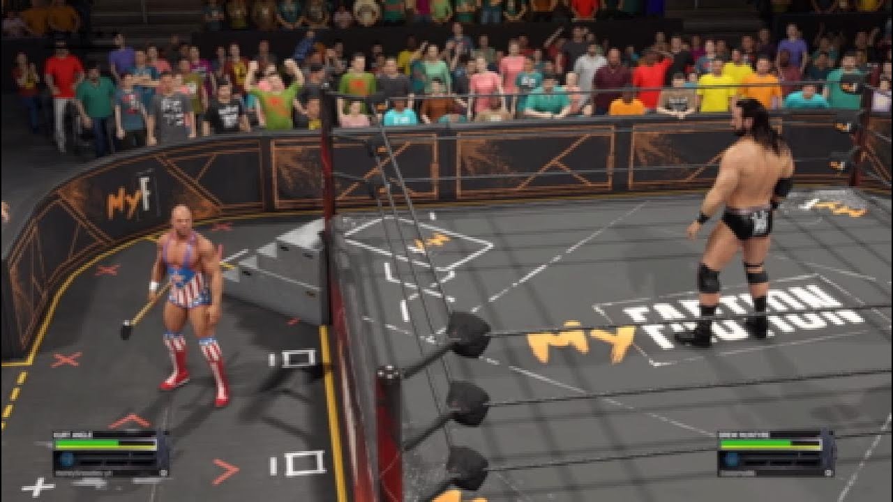 Wwe2k25 im back trolling people on rank - YouTube