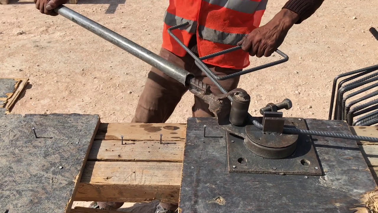 How To Fabricate Four Legged Stirrups With One Steel - YouTube