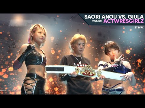 Saori Anou vs. Giulia (Actwres girl'Z 07.21.2019 Highlights)