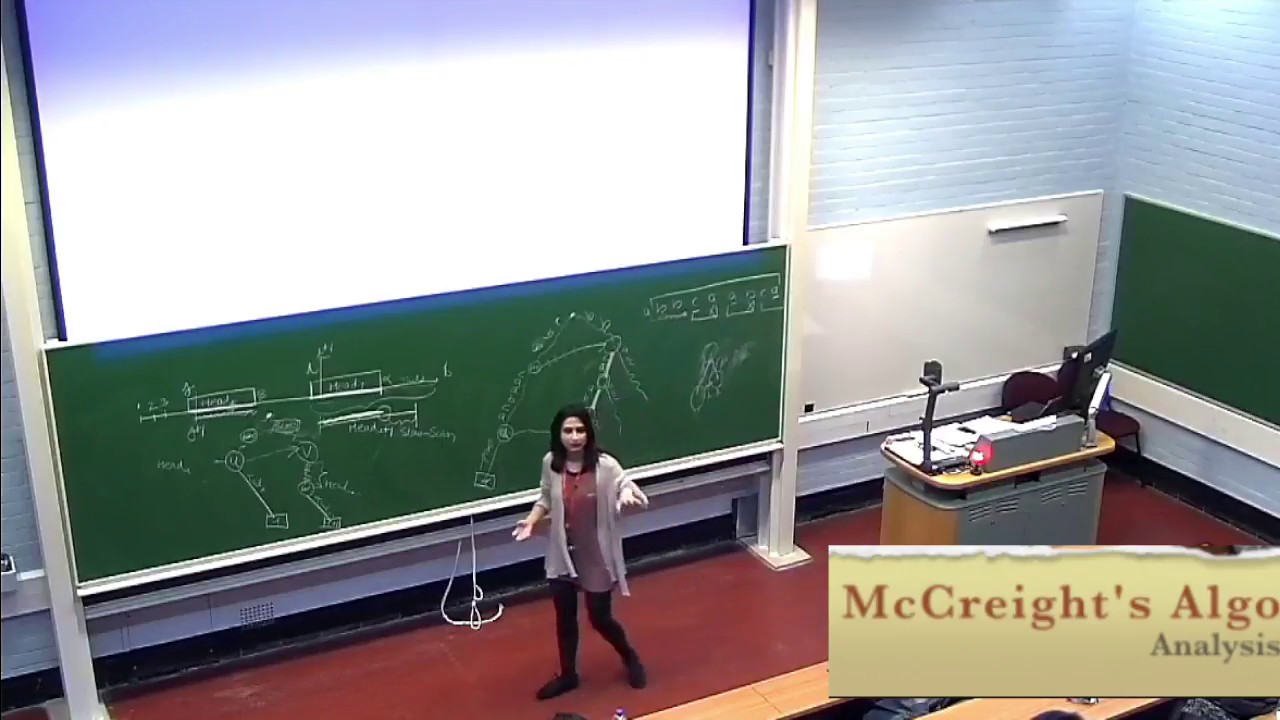 L5: Suffix Tree - Analysis of McCreight's Algorithm - YouTube