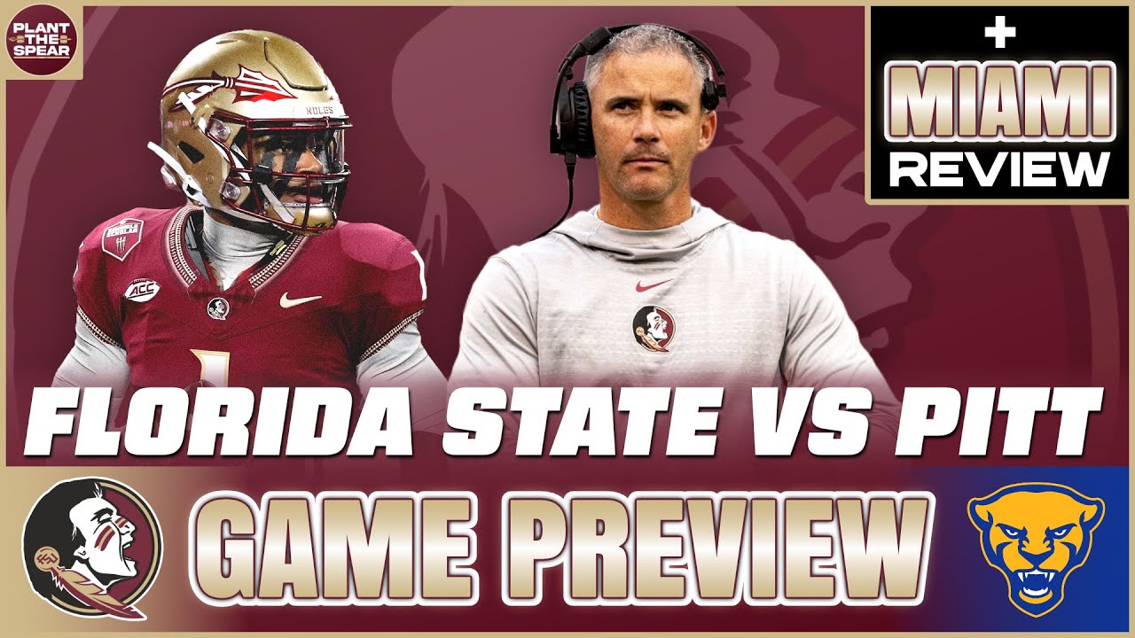 FSU Football: Miami Review | Pitt Game Preview - YouTube