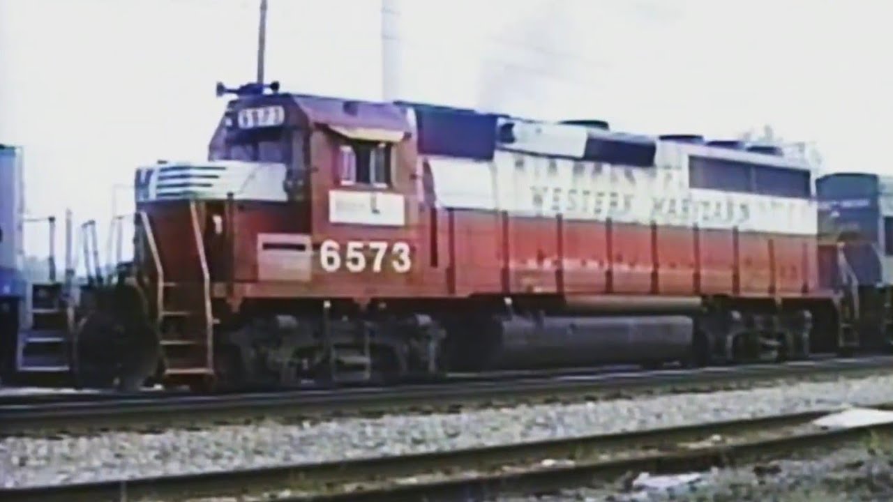 CSX Plymouth Subdivision Grand Rapids Michigan 1991 - YouTube