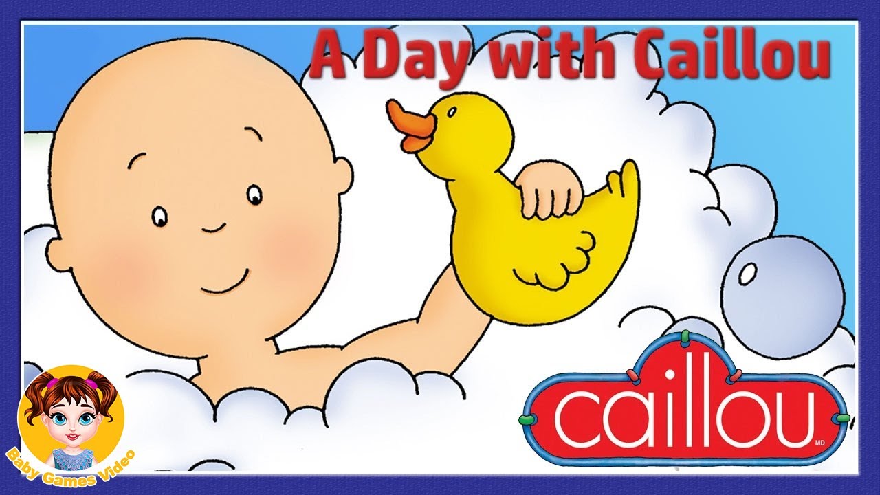 A Day With Caillou - Educational - Caillou Games - YouTube