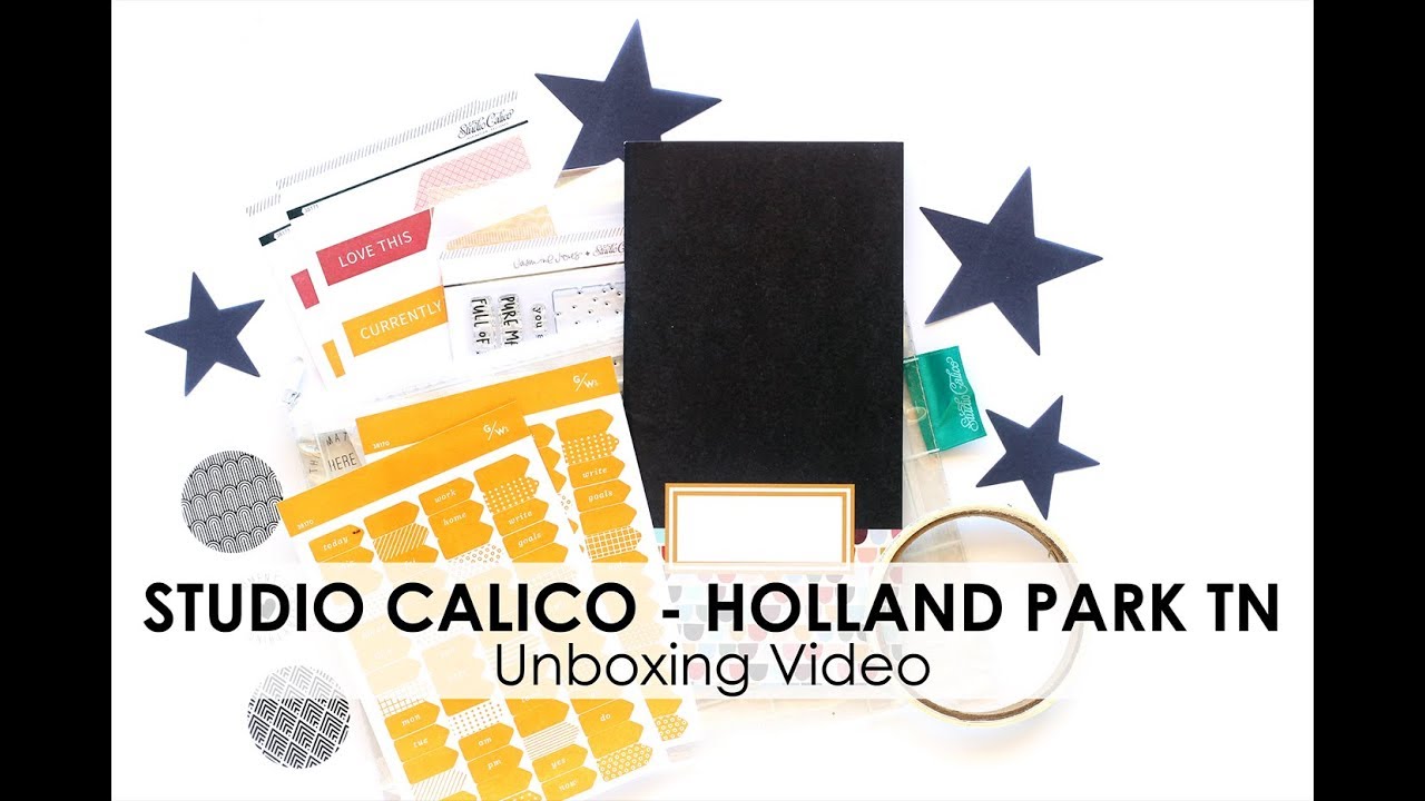 Studio Calico Unboxing - November Holland Park - YouTube