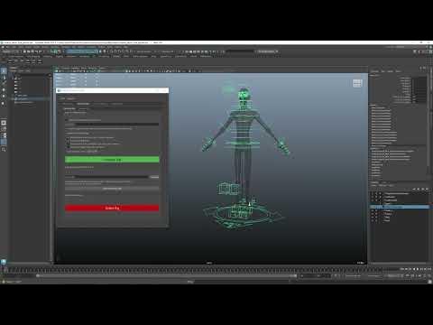 Rapid Rig: Modular 3 - Generate Rig - YouTube