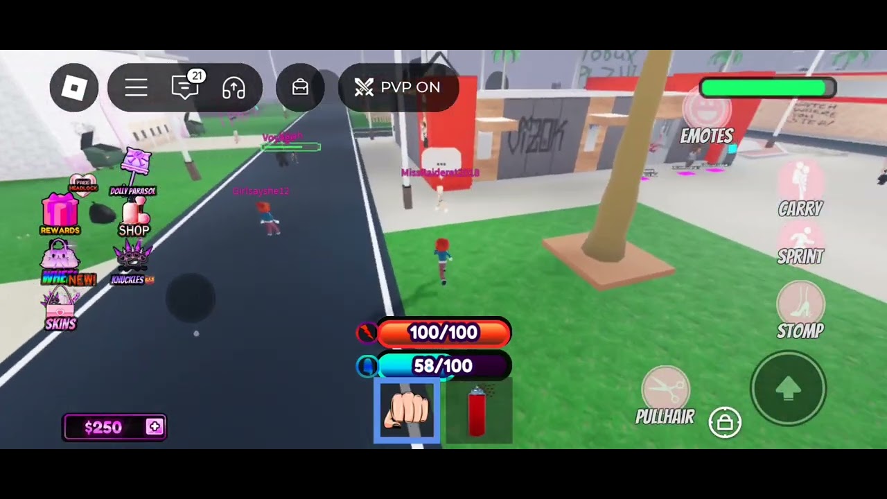 MOPPING THE SAME PERSON TILL THEY LOG OFF ON BADDIES AS A NOOB - YouTube