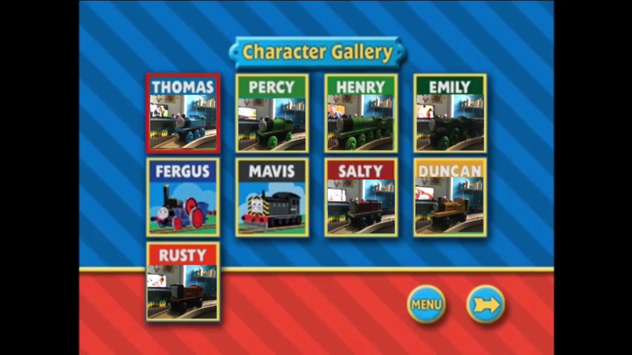Thomas and Friends Character Gallery part 1 - YouTube