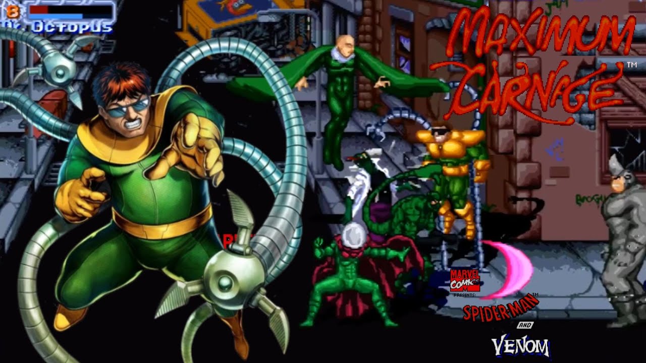 Maximum Carnage Remake [OpenBOR] (by zvitor) games gamer - YouTube