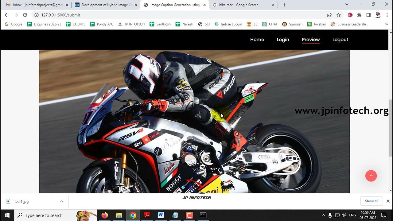 Development of Hybrid Image Caption Generation Method using Deep ...