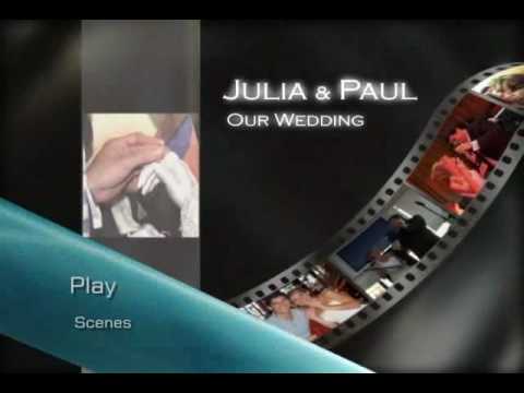 DVD Menu (Wedding Example) - Casamento - Casamiento - Boda - YouTube